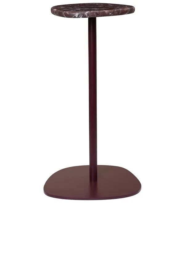 FERM LIVING Plyo Accent Table In Purple - Dark Grape