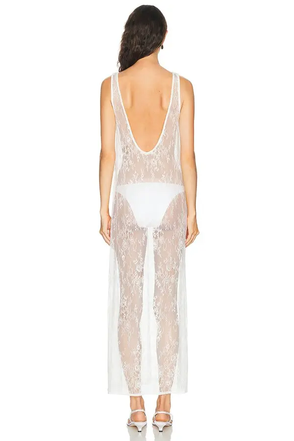 ELCE Kyoko Maxi Dress In White