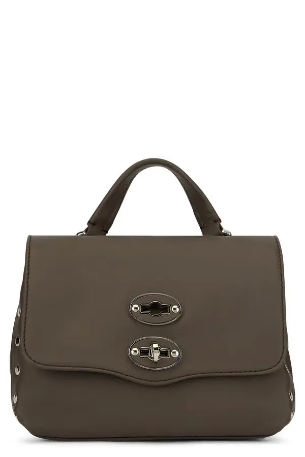 ZANELLATO Leather Handbag - Mud