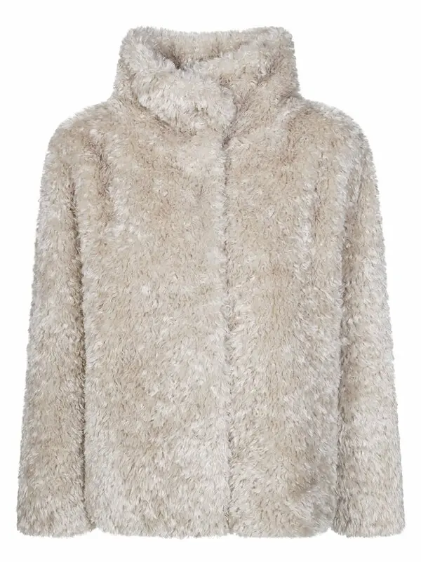 Herno Soft Faux Fur Overcoat