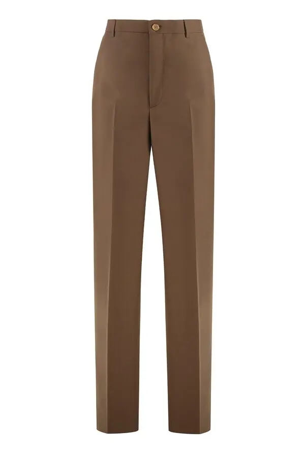 Gucci Straight-leg Technical Pants With Internal Drawstring Waist