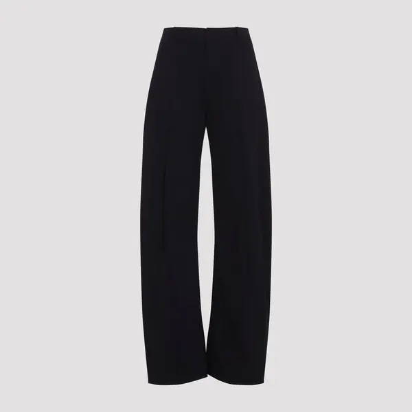 MAISON MARGIELA Cotton Straight-leg Pants - Black