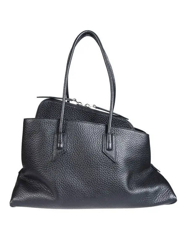 Attico Passeggiata Medium Shoulder Bag - Nero