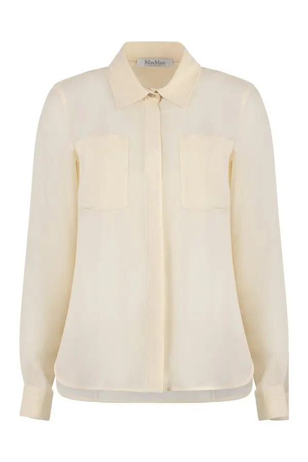 Max Mara Vongola Silk Shirt