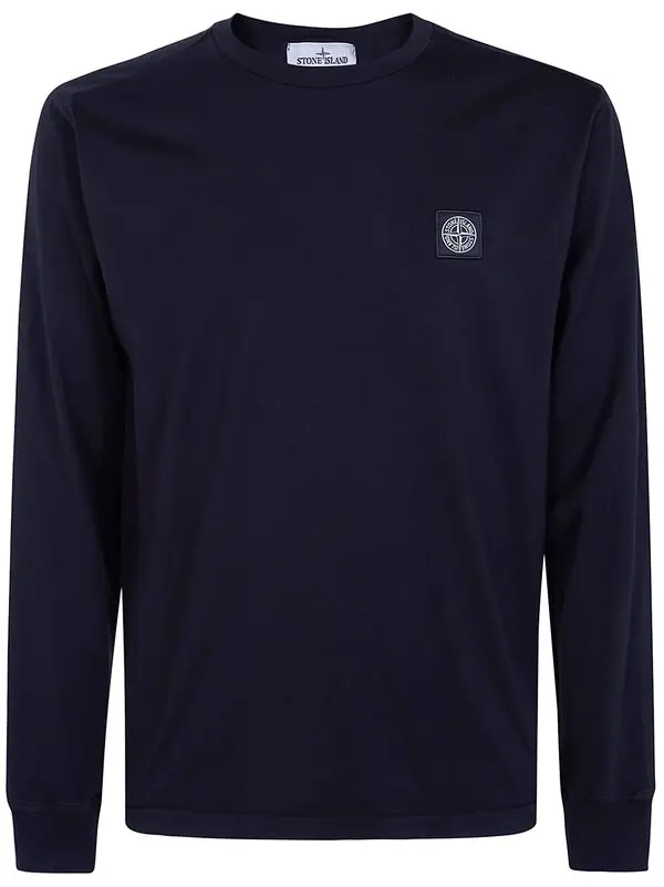 Stone Island Mini Ls T-shirt - Black