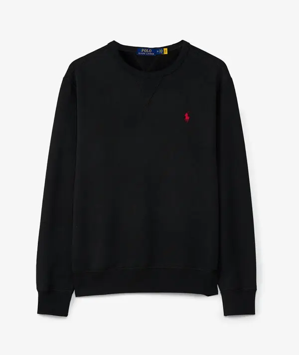 Polo Ralph Lauren Long Sleeve Knit Pullover - Poloblack