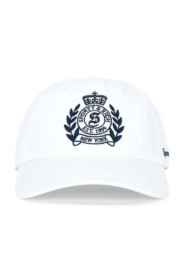 SPORTY & RICH Ny Crest Hat