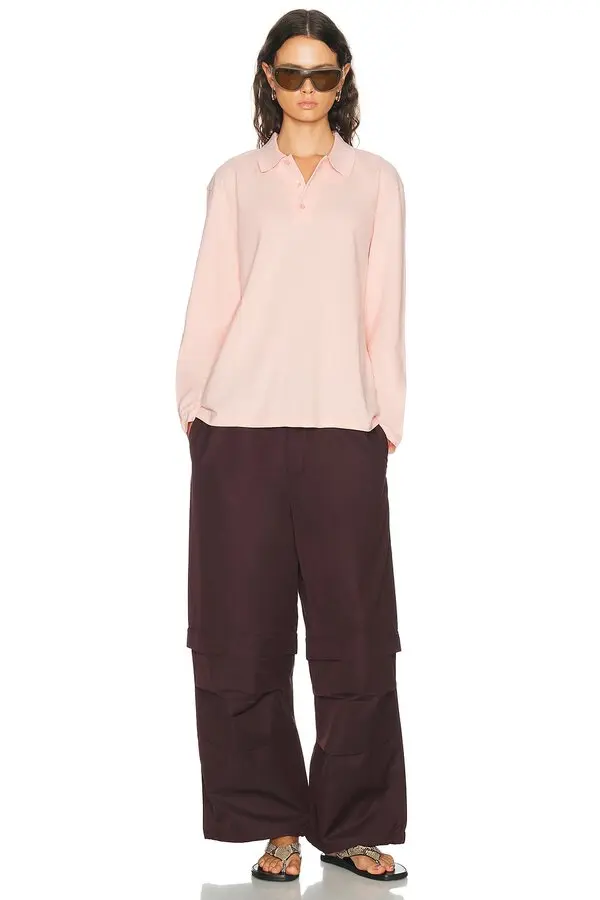 FLORE FLORE Diana Polo Top - Bloom