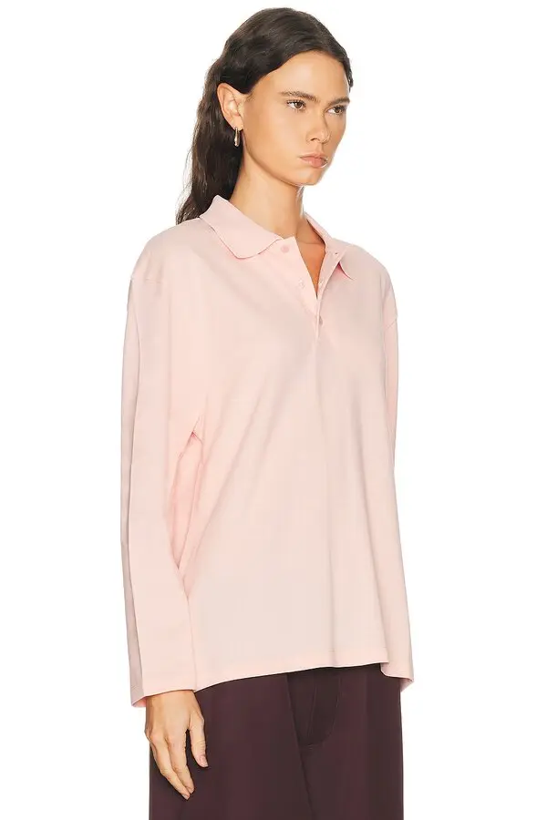 FLORE FLORE Diana Polo Top - Bloom