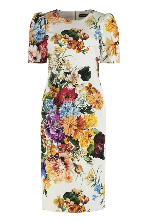 Dolce & Gabbana Floral Printed Dress For