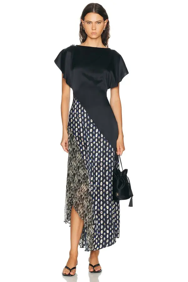 Staud Fawn Silk Dress