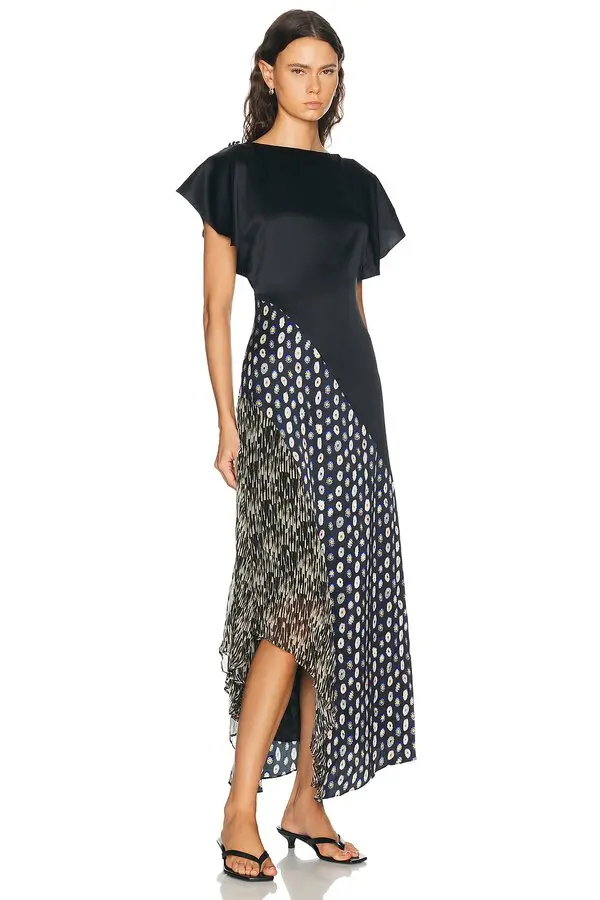 Staud Fawn Silk Dress