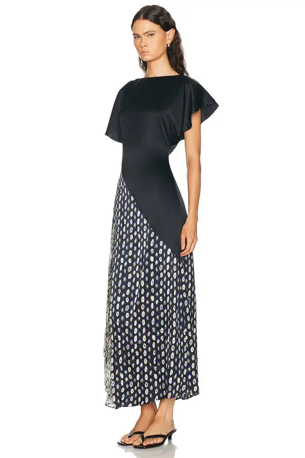 Staud Fawn Silk Dress