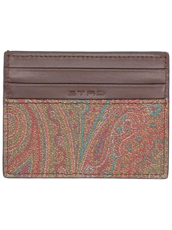Etro Portacarte "paisley