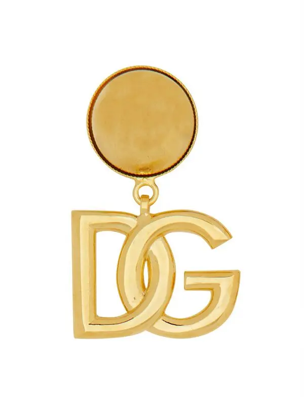 Dolce & Gabbana Dg Logo Drop Earrings