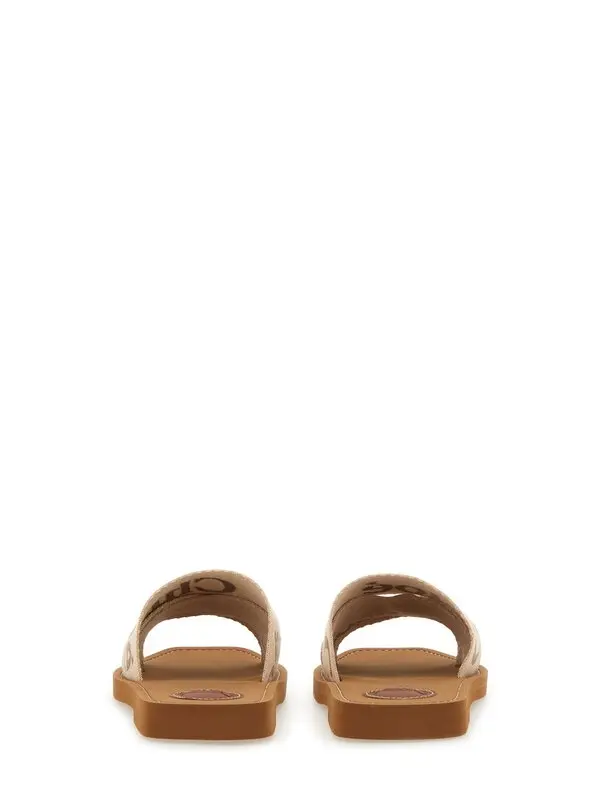Chloé Sandalo Slide "woody