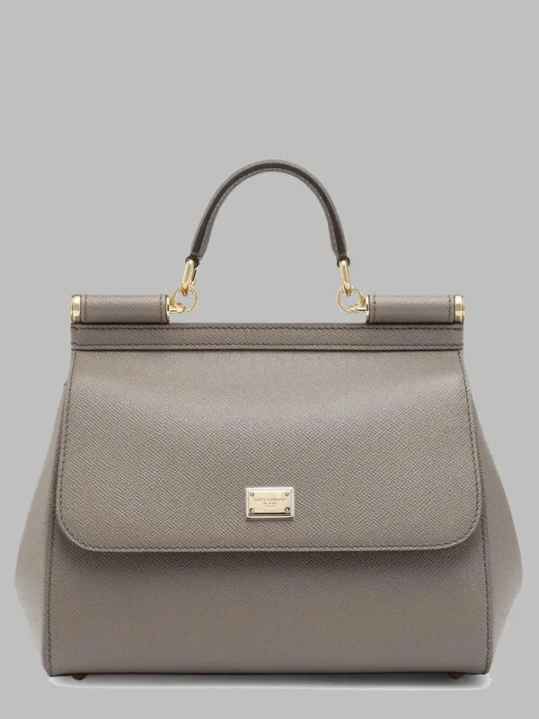 Dolce & Gabbana Sicily Top Handle Bag - Dove