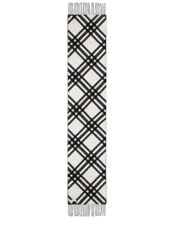 Burberry Sciarpa In Cashmere Check