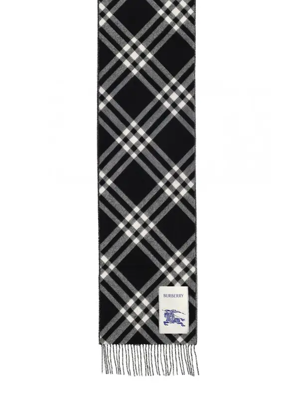 Burberry Sciarpa In Cashmere Check