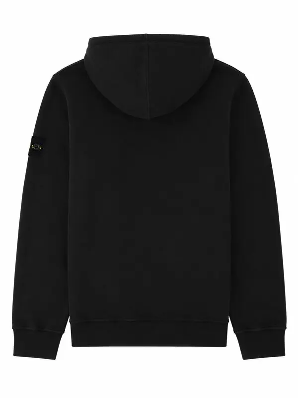 Stone Island Felpa Con Patch Logo