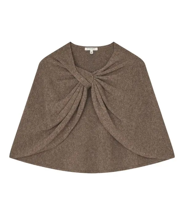 BY MALENE BIRGER Pinne Wool Cape - Fosil