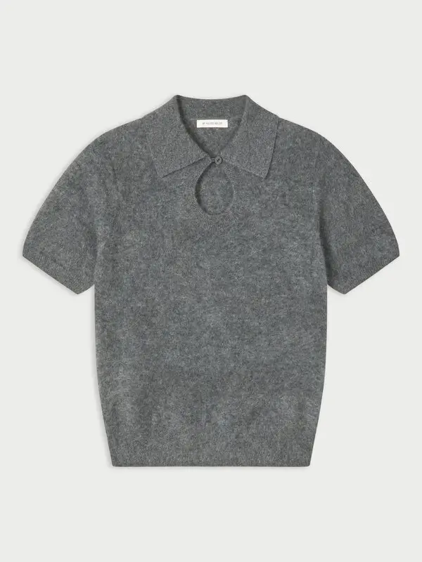 BY MALENE BIRGER Talallia Cashmere Polo Sweater