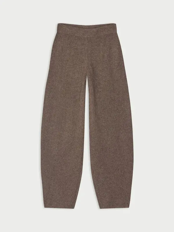 BY MALENE BIRGER Carmela Ribbed Wool Trousers