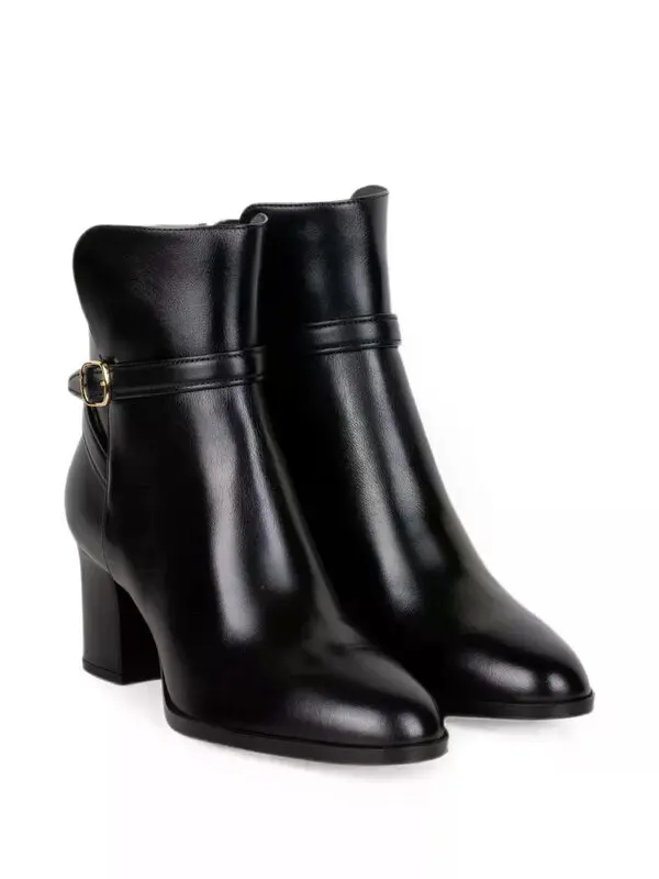 Santoni Buckle-strap Ankle Boots