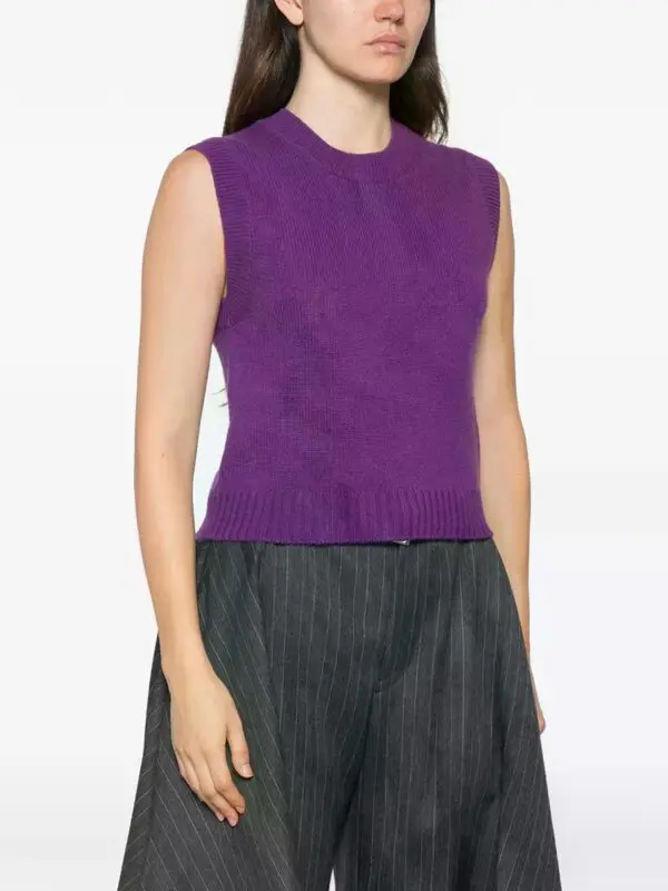 Eric Bompard Round-neck Vest