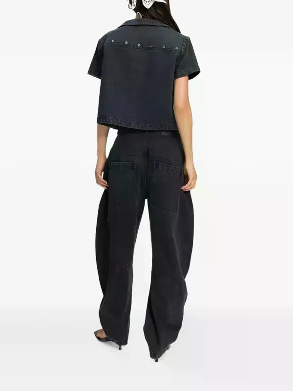 Agua Bendita Vittoria Stud Embellished Shirt