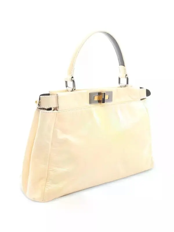 Fendi 2000s Peekaboo Handbag - Neutrals