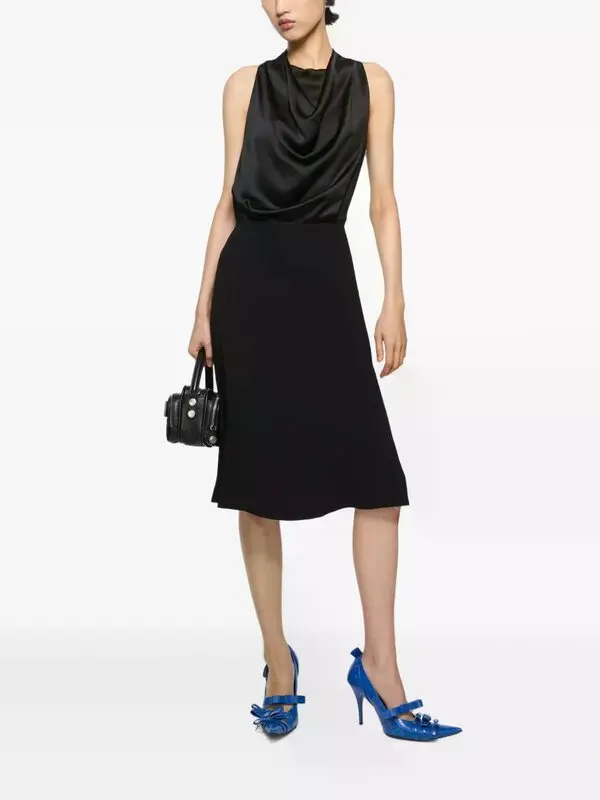 Acne Studios Cowl-neck Sleeveless Dress