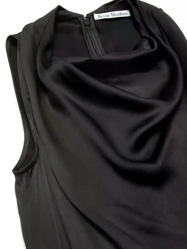 Acne Studios Cowl-neck Sleeveless Dress