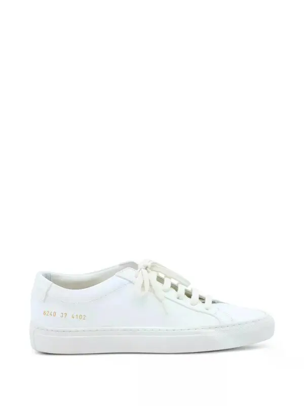 COMMON PROJECTS Low-top Leather Sneakers - White