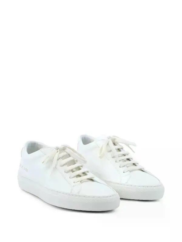 COMMON PROJECTS Low-top Leather Sneakers - White