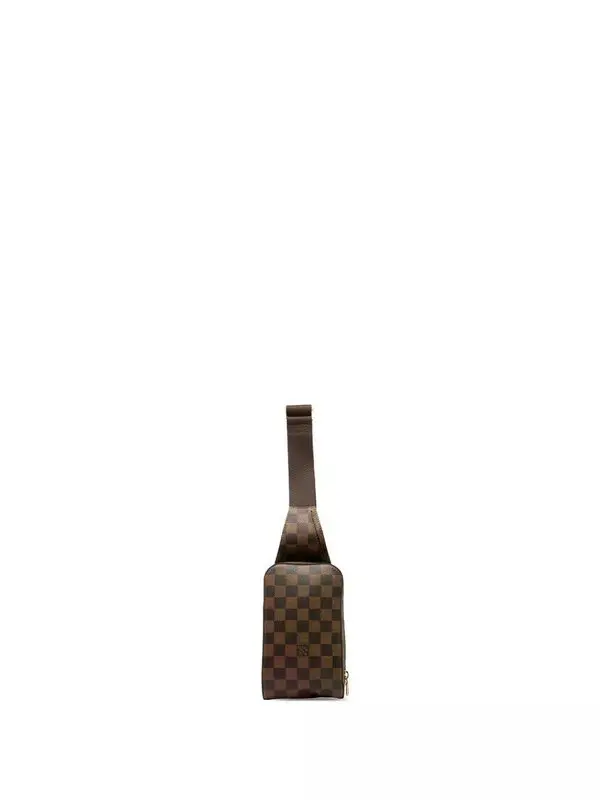 LOUIS VUITTON 2011 Damier Ebene Geronimos Crossbody Bag