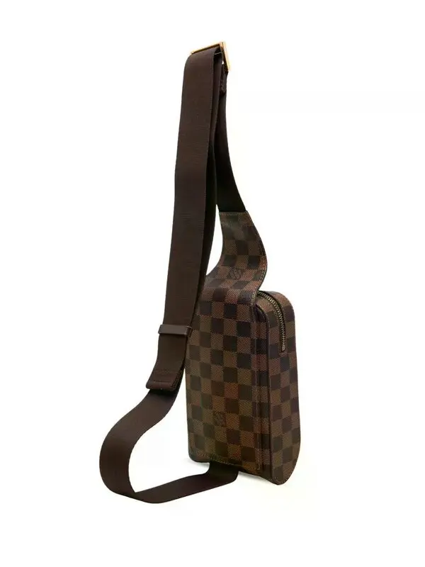 LOUIS VUITTON 2011 Damier Ebene Geronimos Crossbody Bag