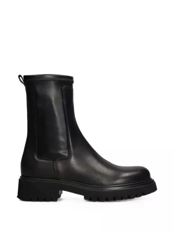 JULIE DEE Lug-sole Chelsea Boots