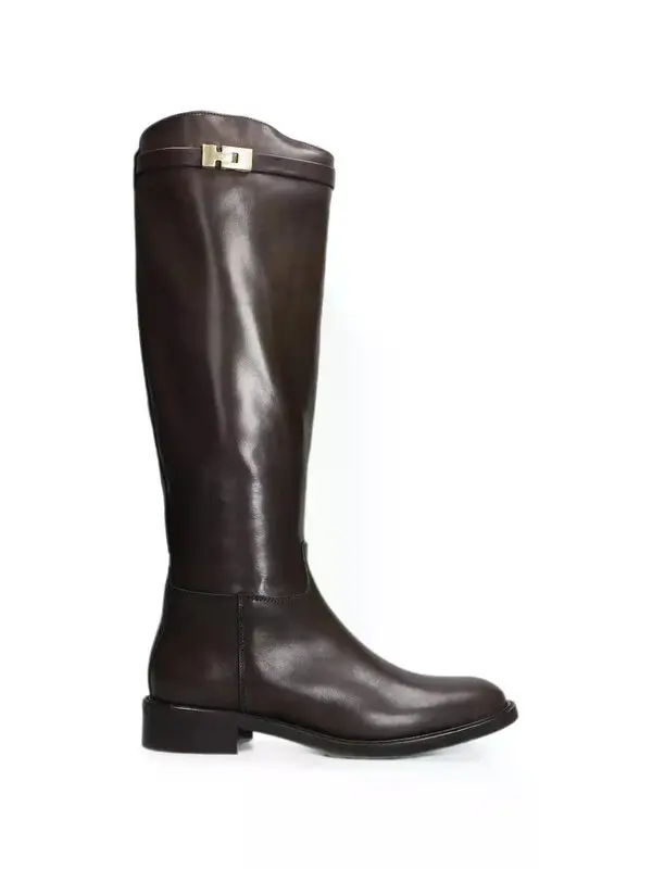 JULIE DEE Buckle-detail Knee-high Boots