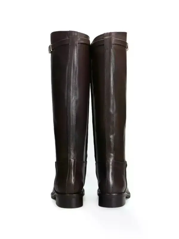 JULIE DEE Buckle-detail Knee-high Boots
