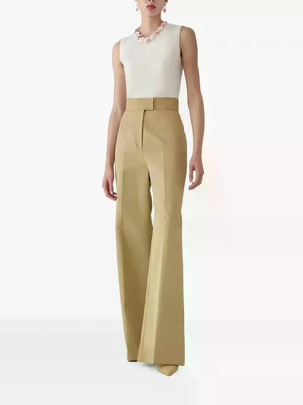 Carolina Herrera Crew-neck Cashmere Top