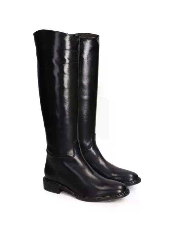 JULIE DEE Knee-high Leather Boots