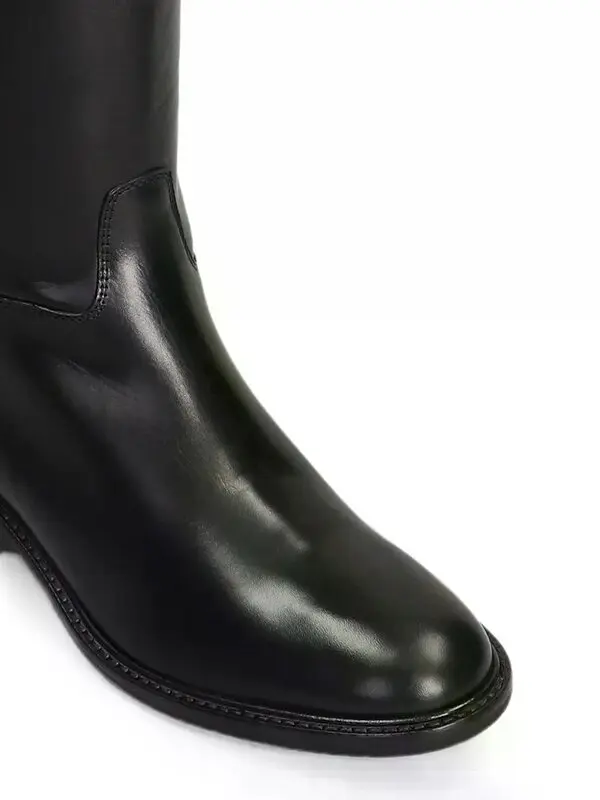 JULIE DEE Knee-high Leather Boots