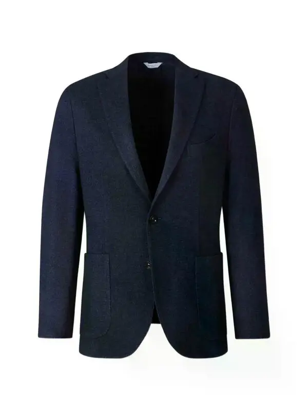 Boglioli Single-breasted Blazer - Blue