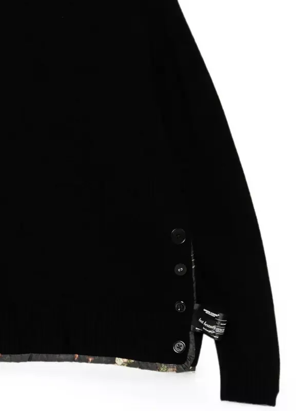 Undercover Button-fastening Knitted Sweater