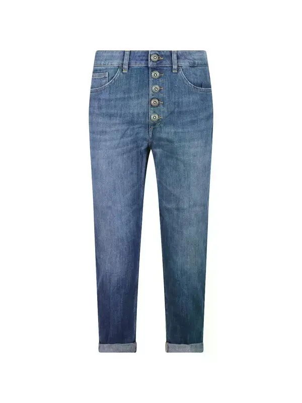 DONDUP Button-fly Cropped Jeans