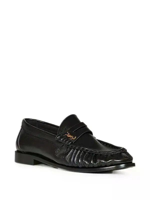 Saint Laurent Le Loafer Supple In Shiny Leather