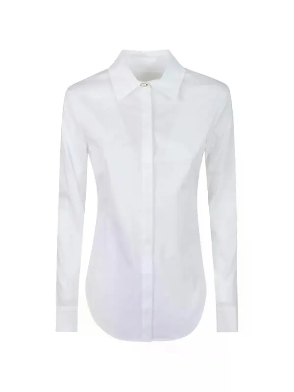 DONDUP Jewelled-button Long-sleeve Shirt