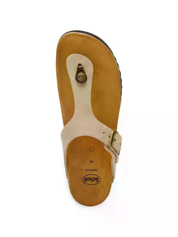 DR. SCHOLL'S SHOES Anais Buckle-fastening Suede Sandals