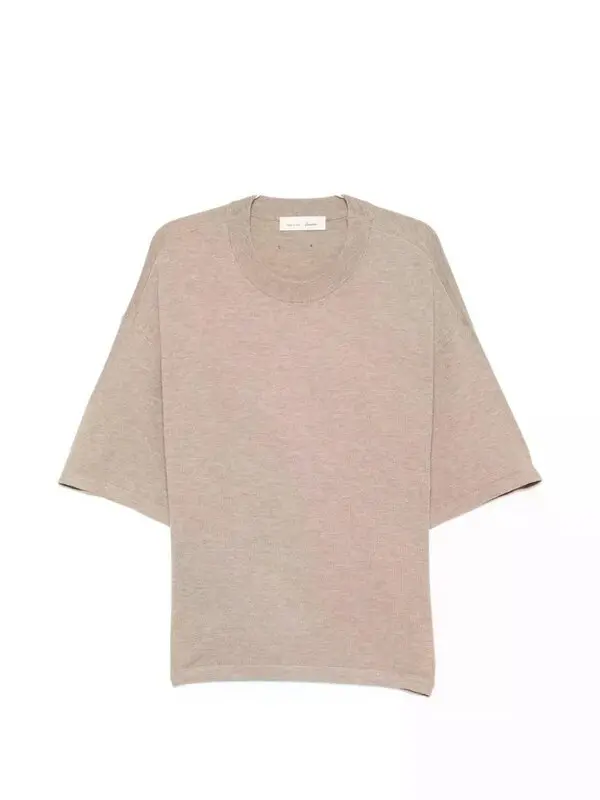 Fear Of God Logo-patch Drop-shoulder T-shirt